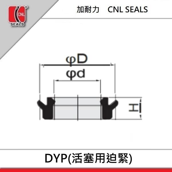 Piston Seal DYP d 1 - D 4 - H 2