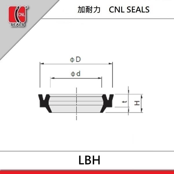 Wiper / Rod Dust Seal (LBH) - CNL SEALS