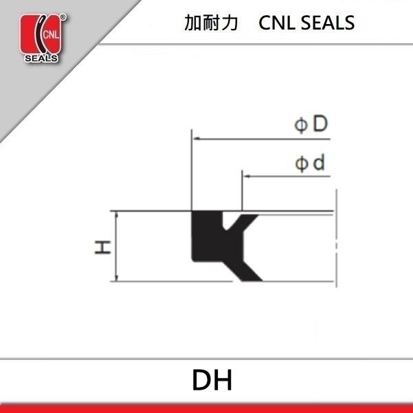 Wiper / Rod Dust Seal DH d 40 - D 48 - H 6.5